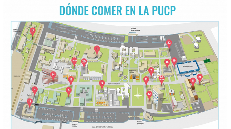 Revisa la amplia oferta de los servicios de alimentación en el campus ...